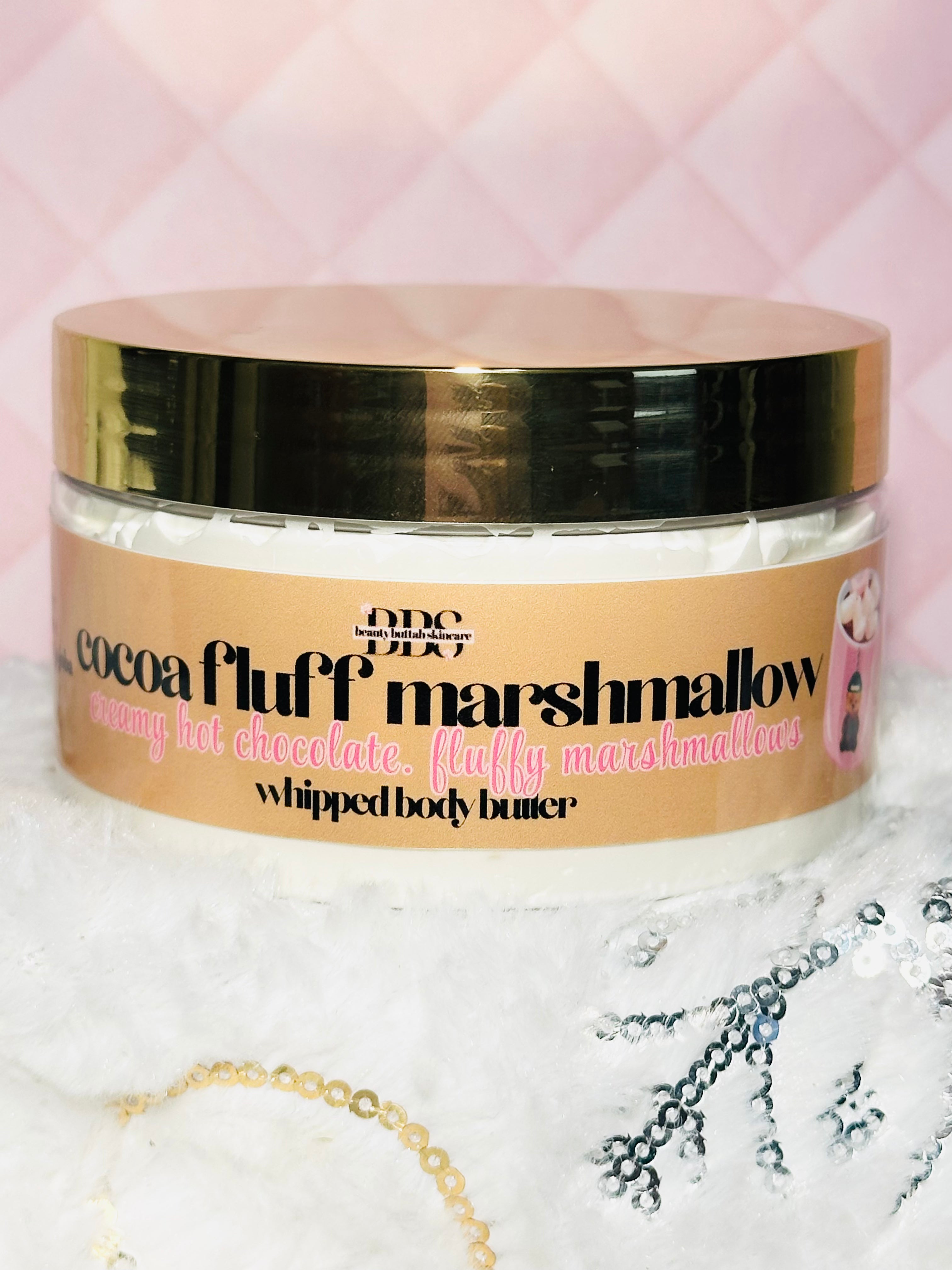 COCOA FLUFF MARSHMALLOW WHIPPED BODY BUTTER – Beauty Buttah
